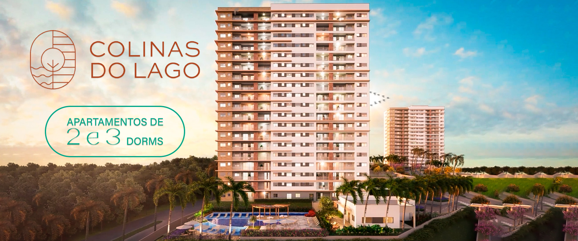 COLINAS DO LAGO - Lançamento Aptos em Bragança, 2e3 dorms